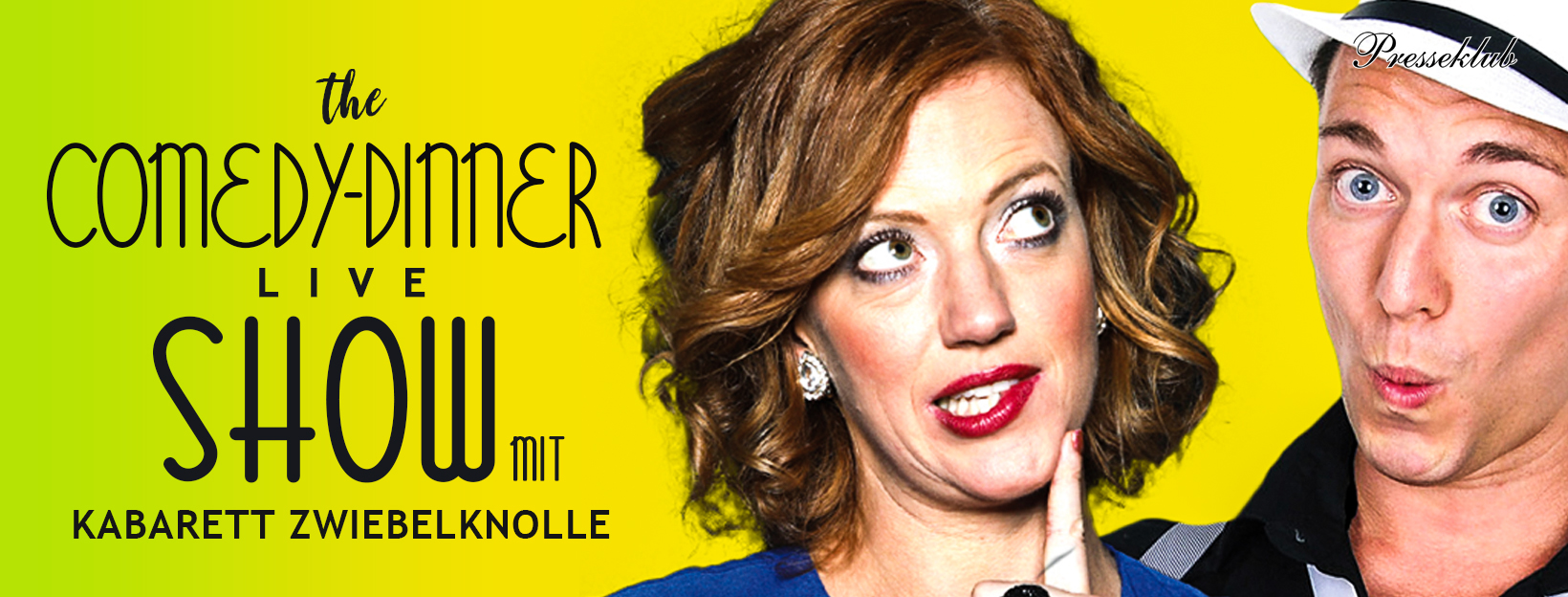 Comedy Dinner Show - Kabarett Zwiebelknolle-Presseklub Erfurt - Club Bar Lounge